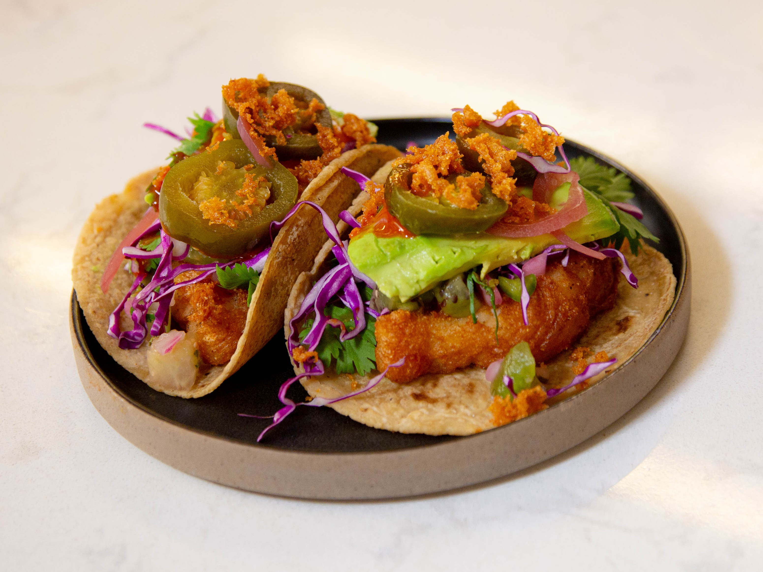 Crispy Corn and Beer-Battered Fish Tacos with Rick Martinez